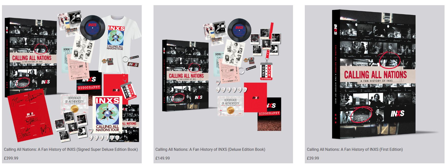 Michael Hutchence - Official Website - Calling All Nations (The Fans ...